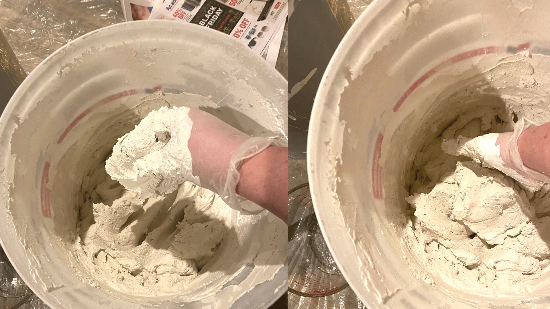 How to Overgrout Stone Veneer: Fireplace Makeover Step One - Flower in ...